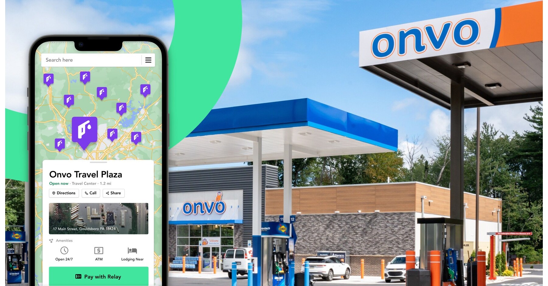 Relay Payments launches fraud-free fuel payments at Onvo Travel Plazas