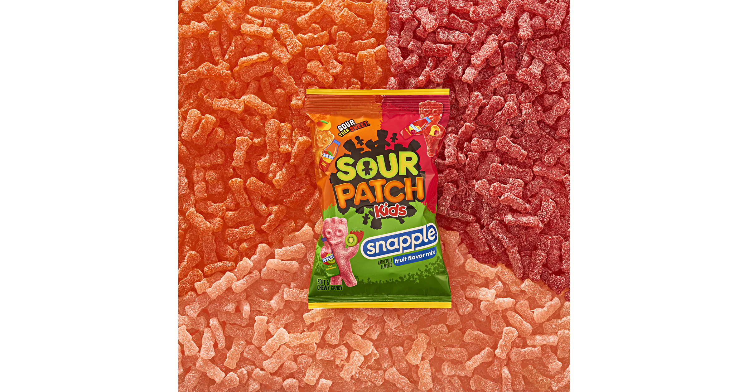 SOUR PATCH KIDS® and Snapple® Brands Partner for Flavor-Packed Candy ...