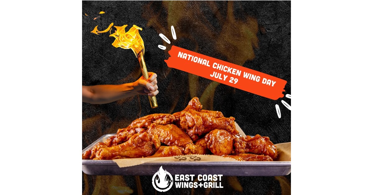 East Coast Wings + Grill Celebrates National Chicken Wing Day by Giving ...