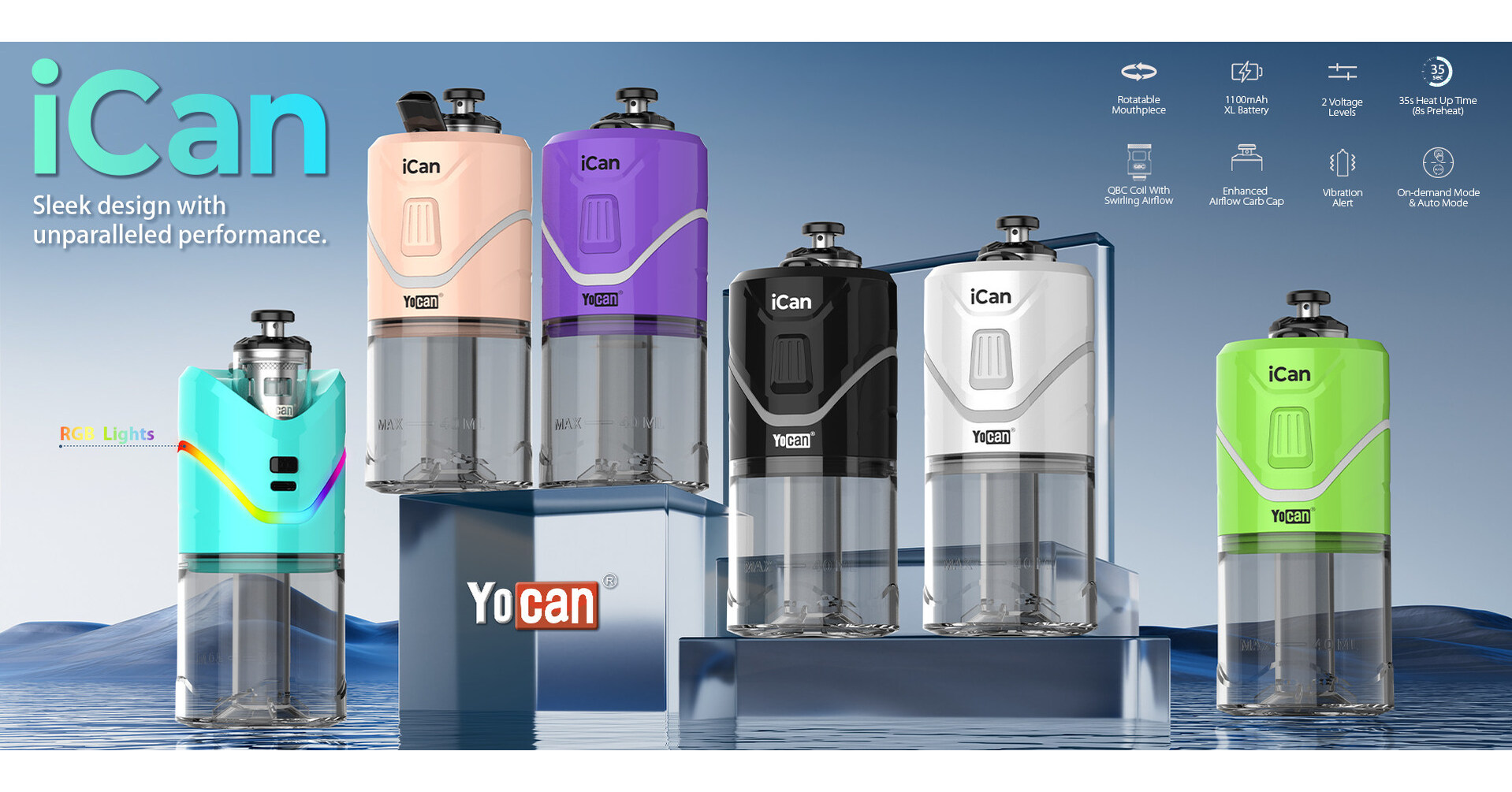 Yocan iCan: Savor, Indulge, Elevate.