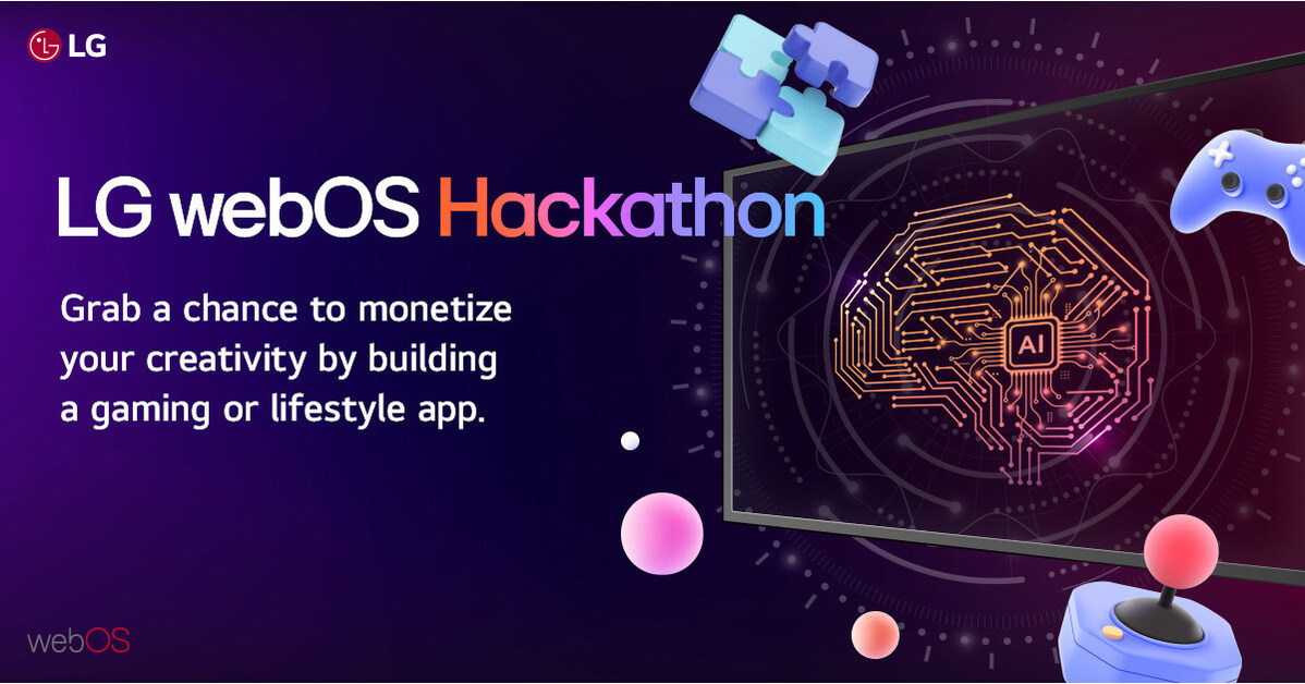 LG CALLS FOR DEVELOPERS TO PARTICIPATE IN LG webOS HACKATHON 2024