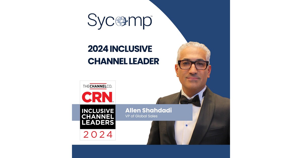 CRN Honors Allen Shahdadi as a 2024 Inclusive Channel Leader