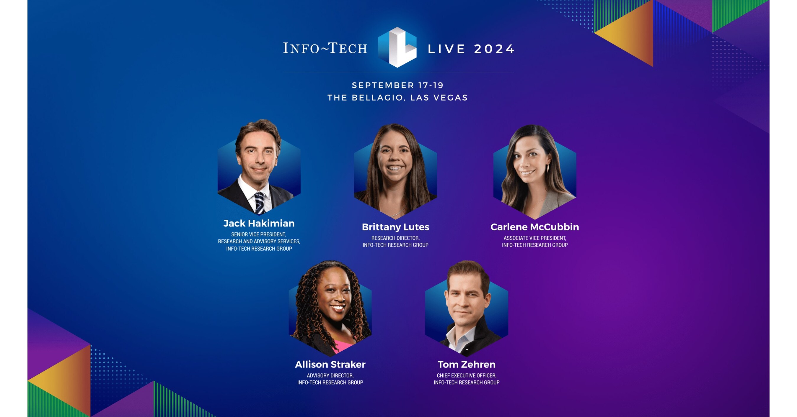 Info-Tech Research Group Announces New Speakers to Share Transformative ...