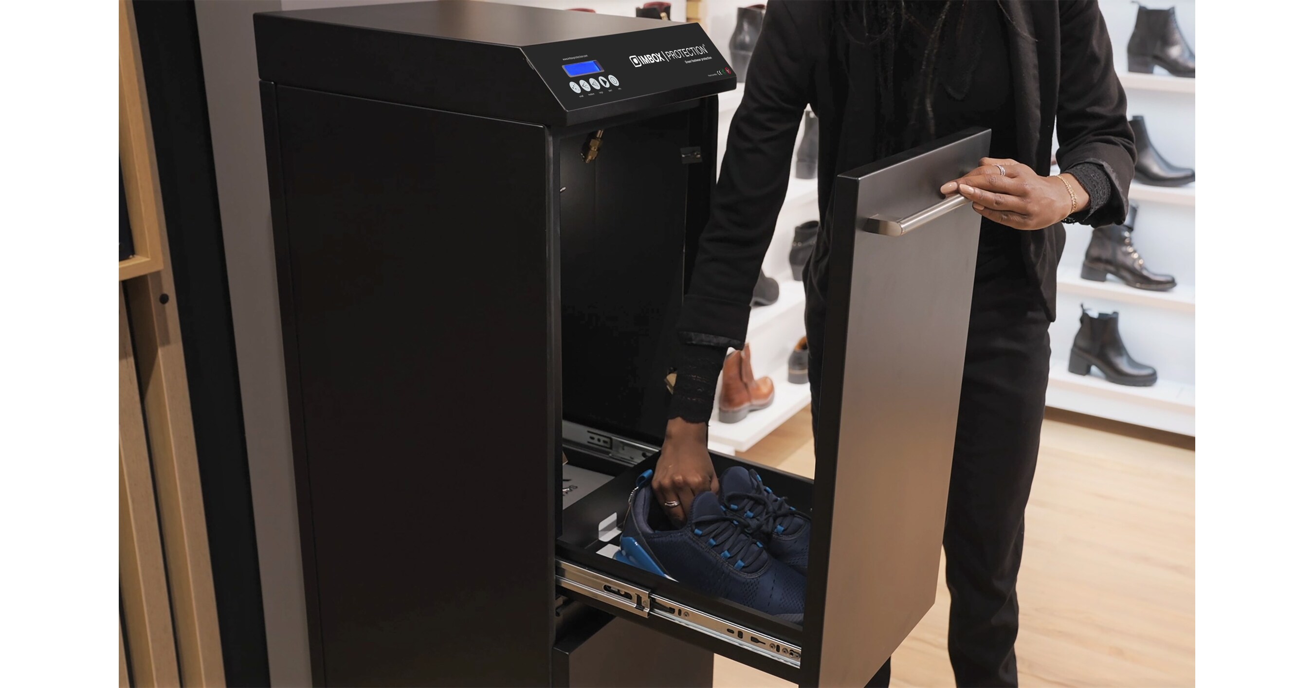 IMBOX Protection, World's Only In-Store Footwear Protection Technology ...