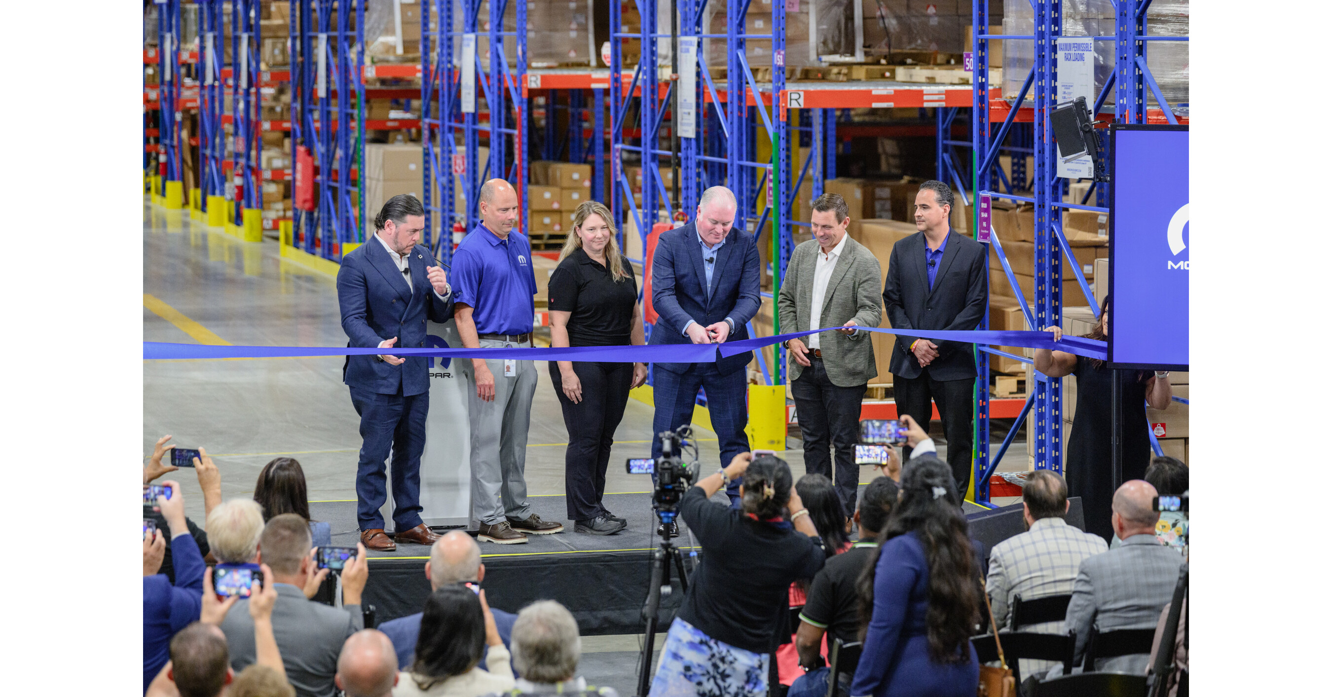 Stellantis Commemorates Opening of State-of-the-art Mopar Parts ...