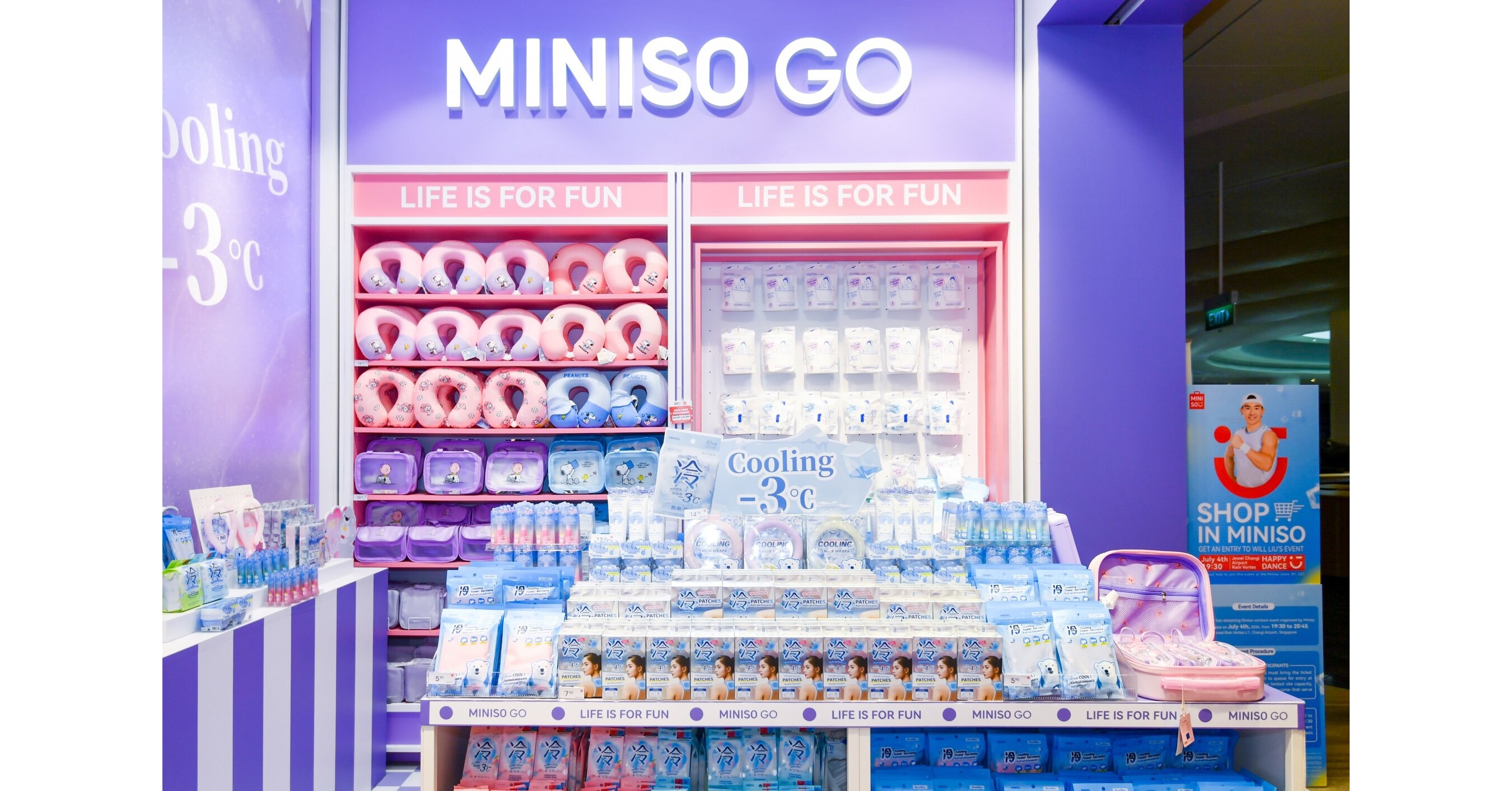 MINISO Opens Zanmang Loopy IP-themed Store at Singapore Jewel Changi ...
