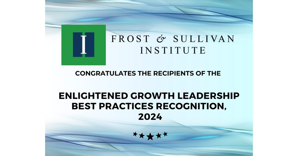 Frost & Sullivan Institute Honors Global Companies with the Enlightened ...