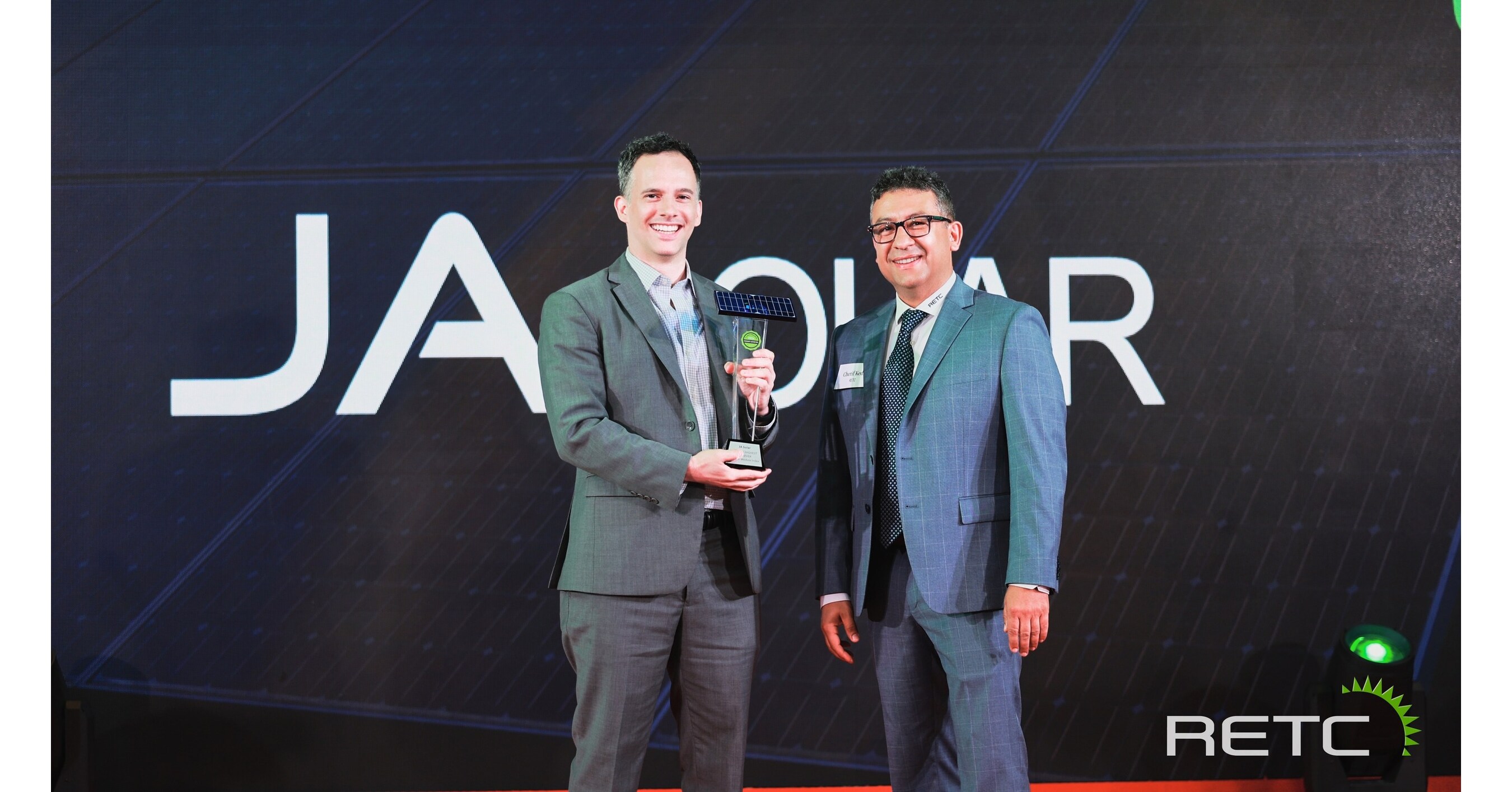 JA Solar Recognized as Highest Achiever in RETC's 2024 PV Module Index ...