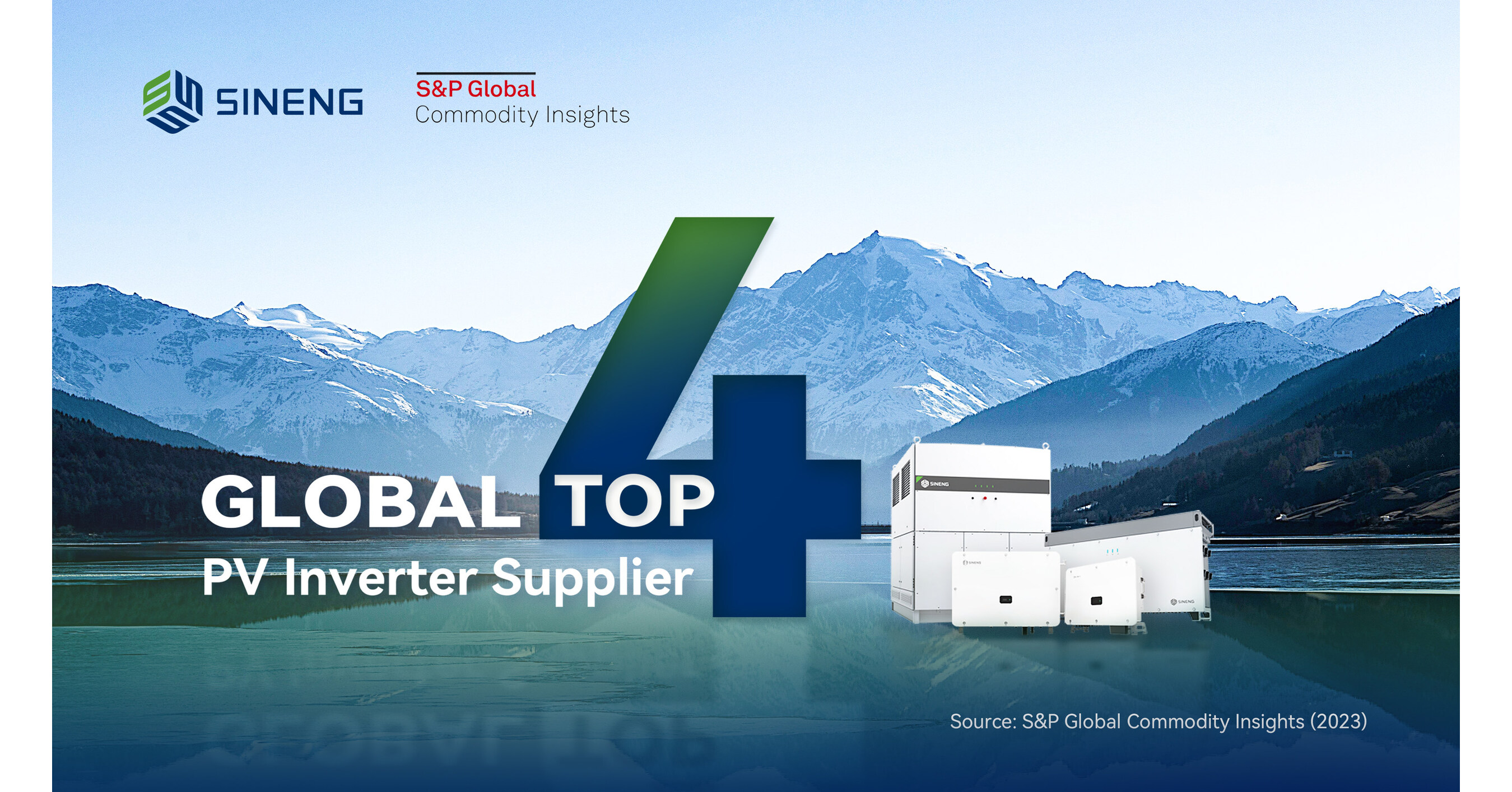 Sineng Electric Rises to No.4 in Global PV Inverter Shipment Rankings 2023