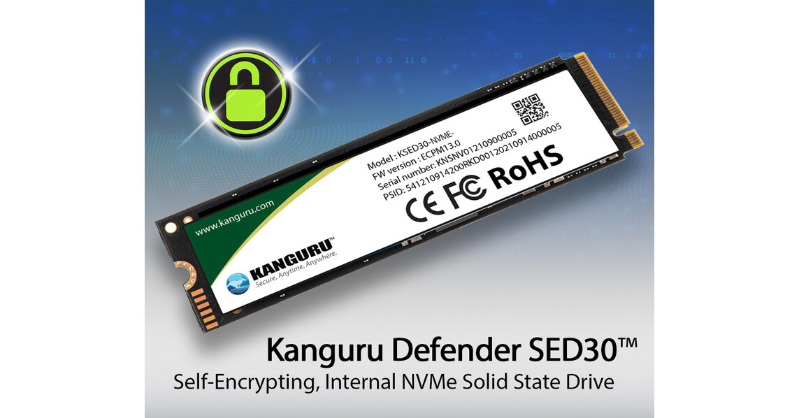 Kanguru Releases New Defender Self-Encrypting, Internal Hardware ...