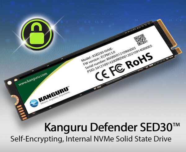 Kanguru Releases New Defender Self-Encrypting, Internal Hardware ...