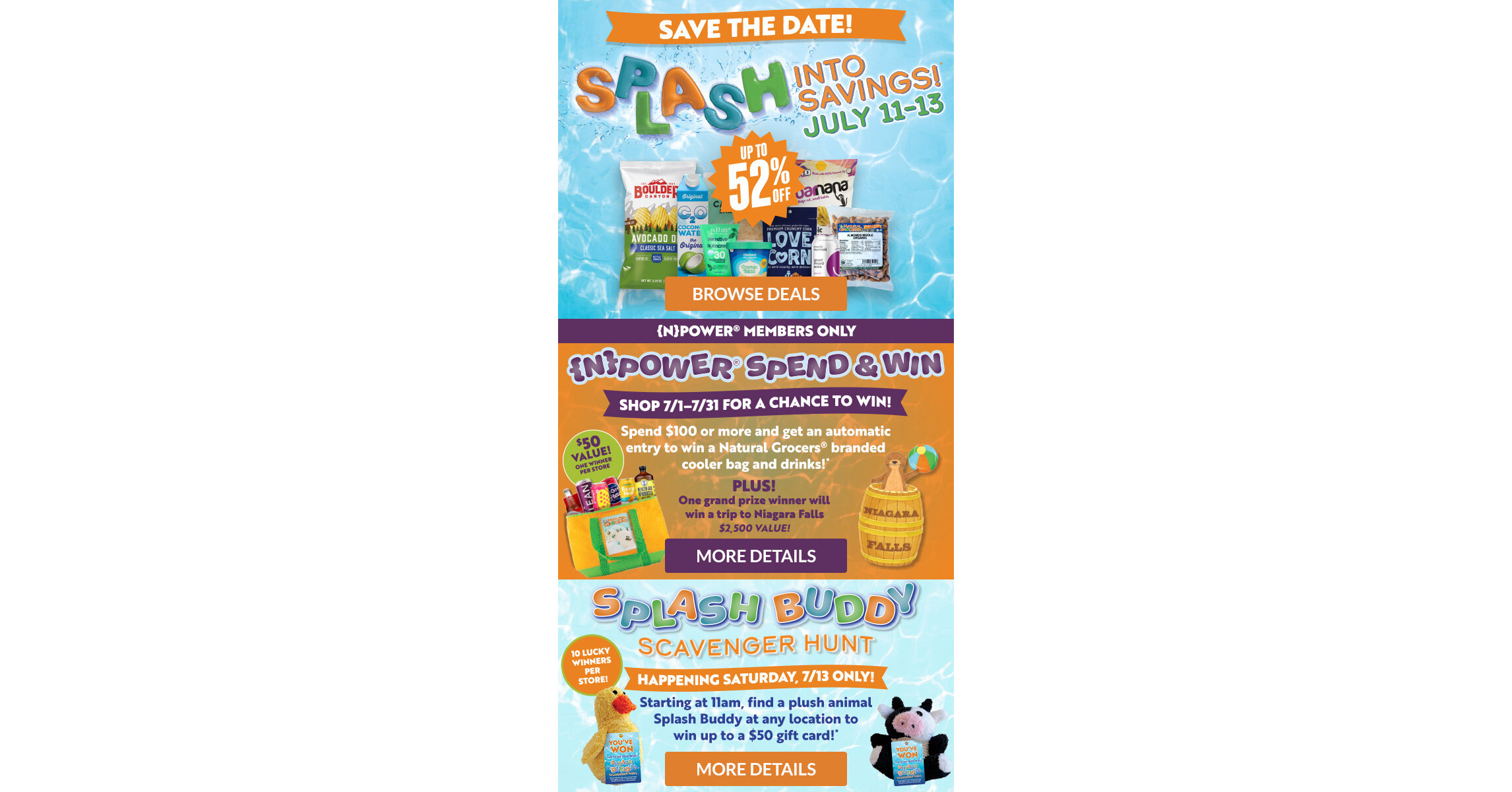 Natural Grocers® Celebrates Summer With 'Splash into Savings' Event ...