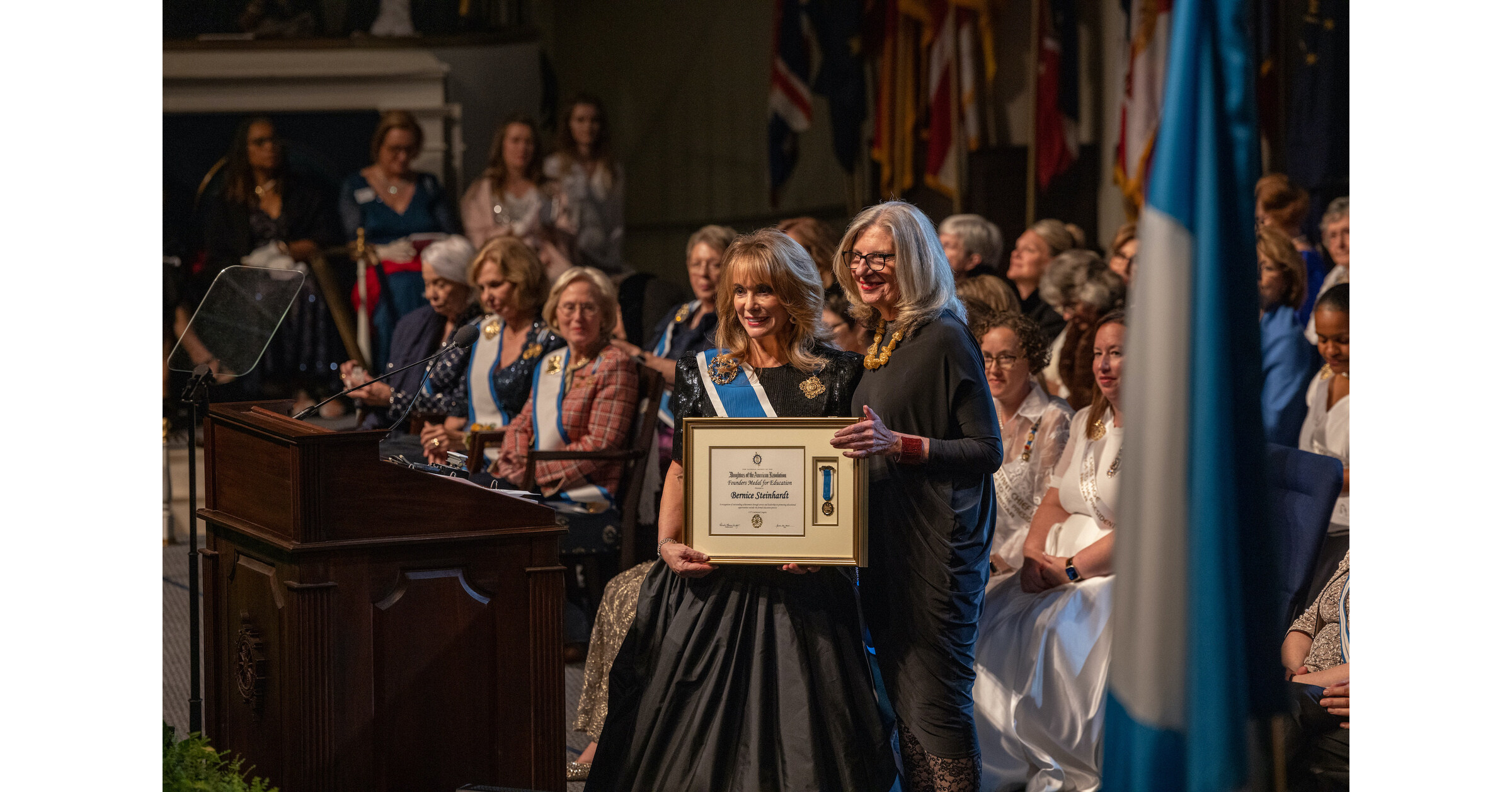 18 Honored with Awards Before 3,500 Members and Guests at the Daughters of the American ...