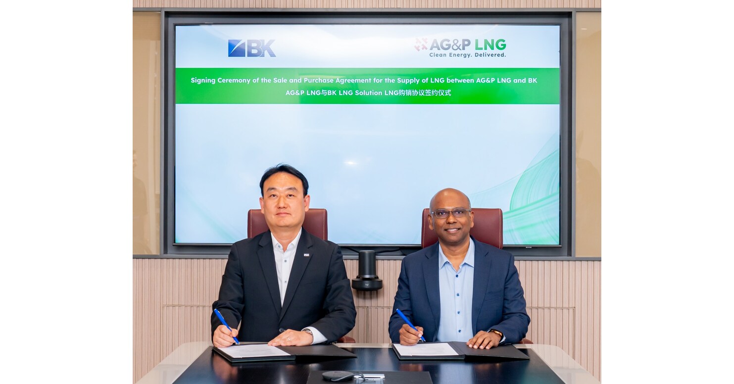 AG&P LNG and BK LNG Solution Signs Landmark Agreement Bringing BKLS's ...