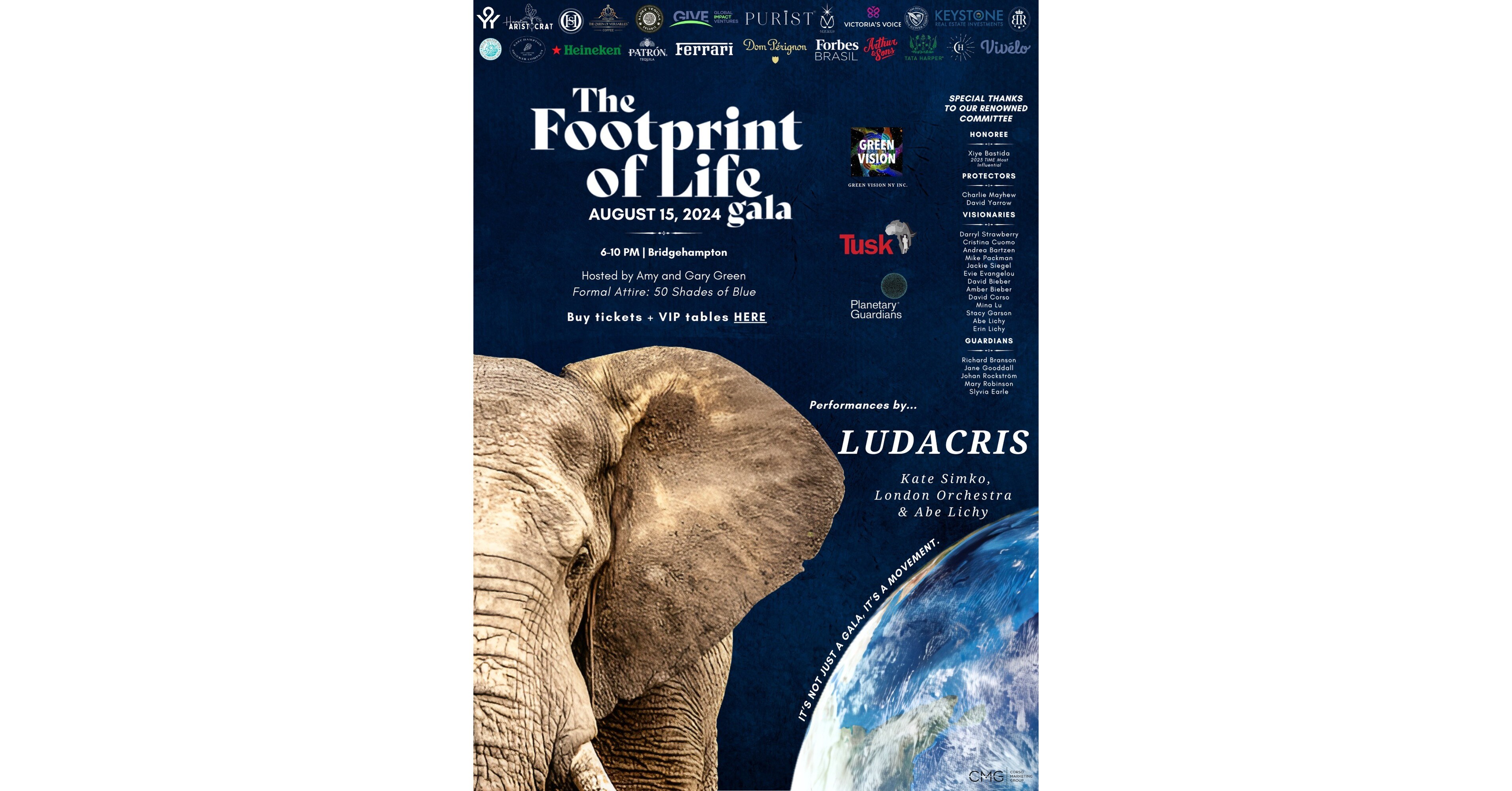 Amy and Gary Green Host Footprint of Life Gala for The Green Vision ...