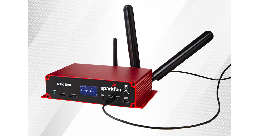 SparkFun Electronics Releases RTK EVK, Simplifying Rapid Prototyping for a Wide Range of PNT ...