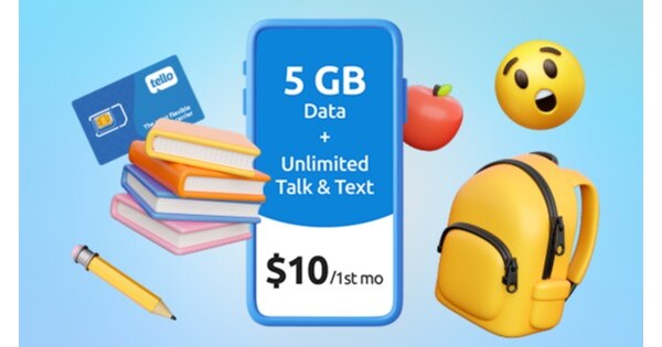 School's Cool with Tello Mobile's 5GB Plan for Only $10