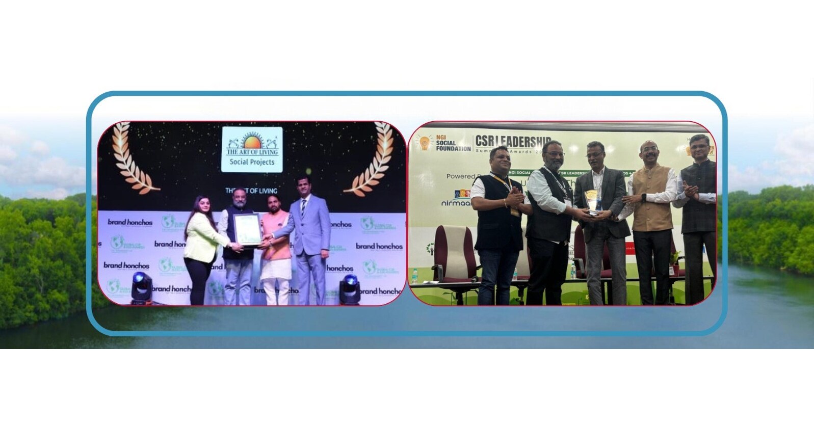 The Art of Living: Wins two Prestigious Best CSR Awards for Outstanding ...