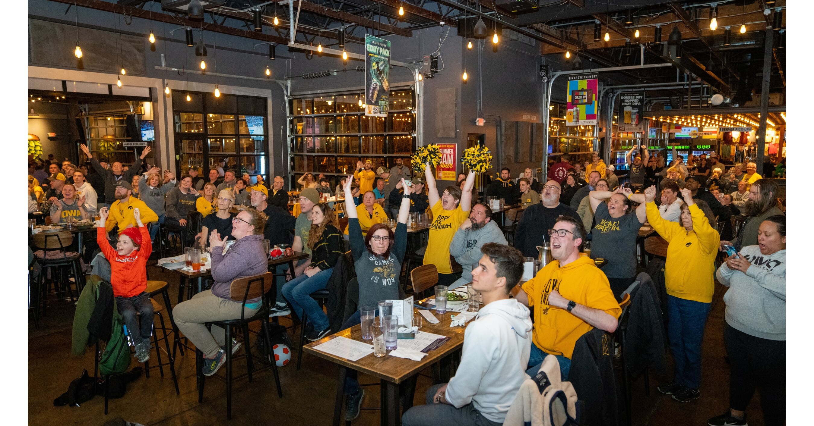Big Grove Named an Official Craft Brewery of University of Iowa Athletics