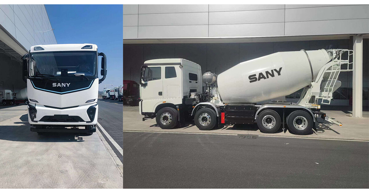 The SANY 408P Electric Mixer Truck Passes Updated EU GSR Standards