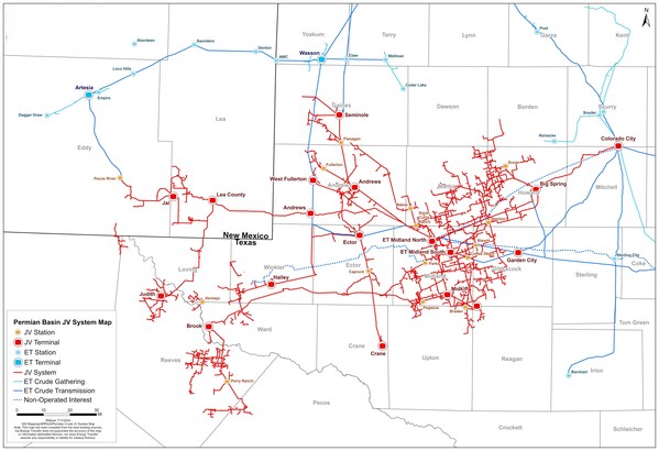 Energy Transfer and Sunoco Announce Strategic Permian Basin Crude Oil Joint Venture