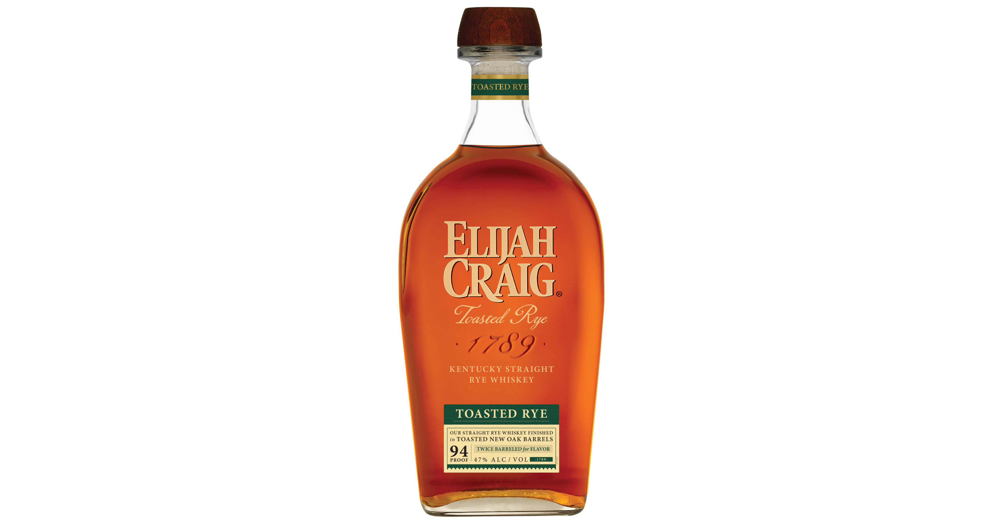 Elijah Craig Launches Toasted Rye Kentucky Straight Rye Whiskey