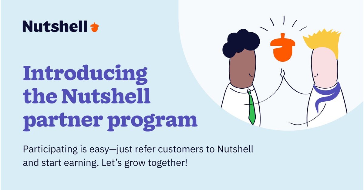 Nutshell Launches New Partner Program, Offering Lucrative Commission ...