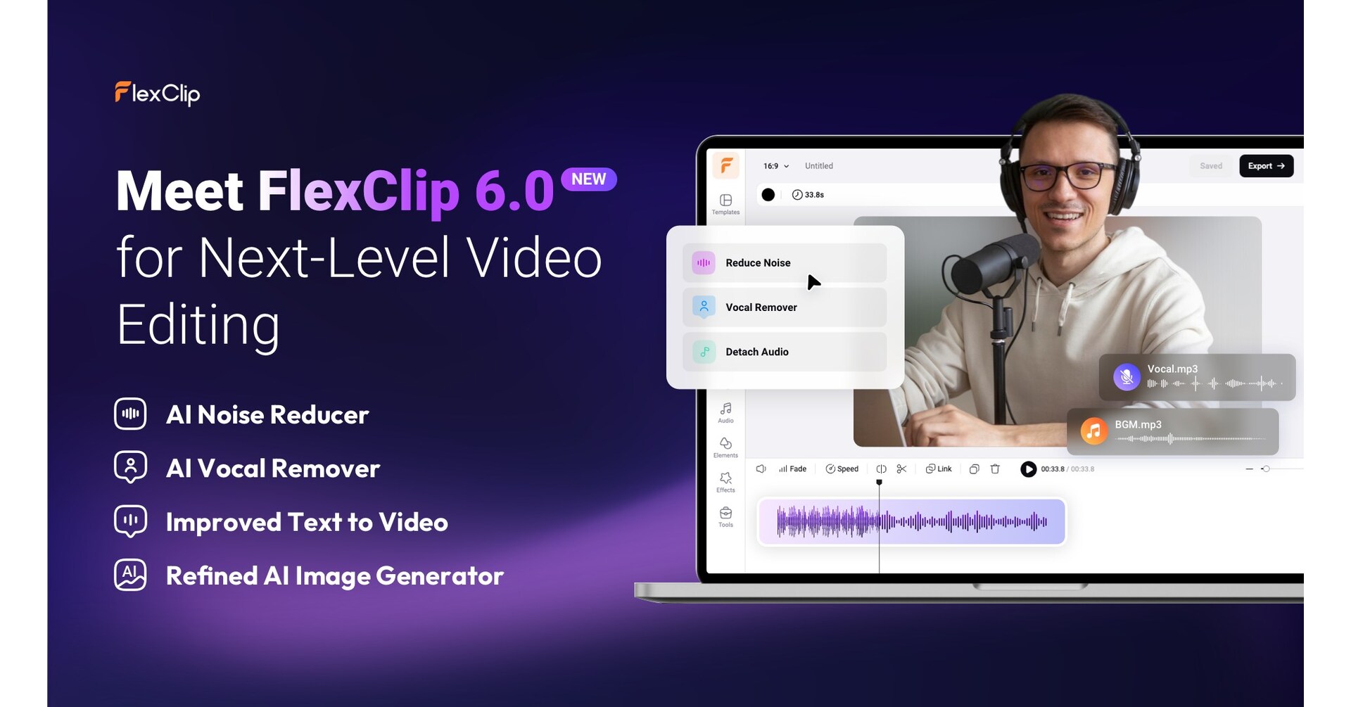 FlexClip Unveils Advanced AI Features and Improved Editing Tools for Enhanced Creativity