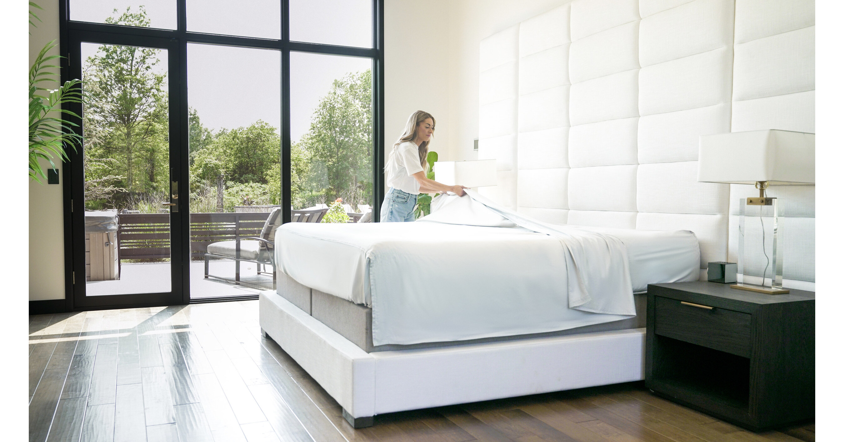 Introducing Better Fit Bedding's New Patented Fitted Flat Sheet ...