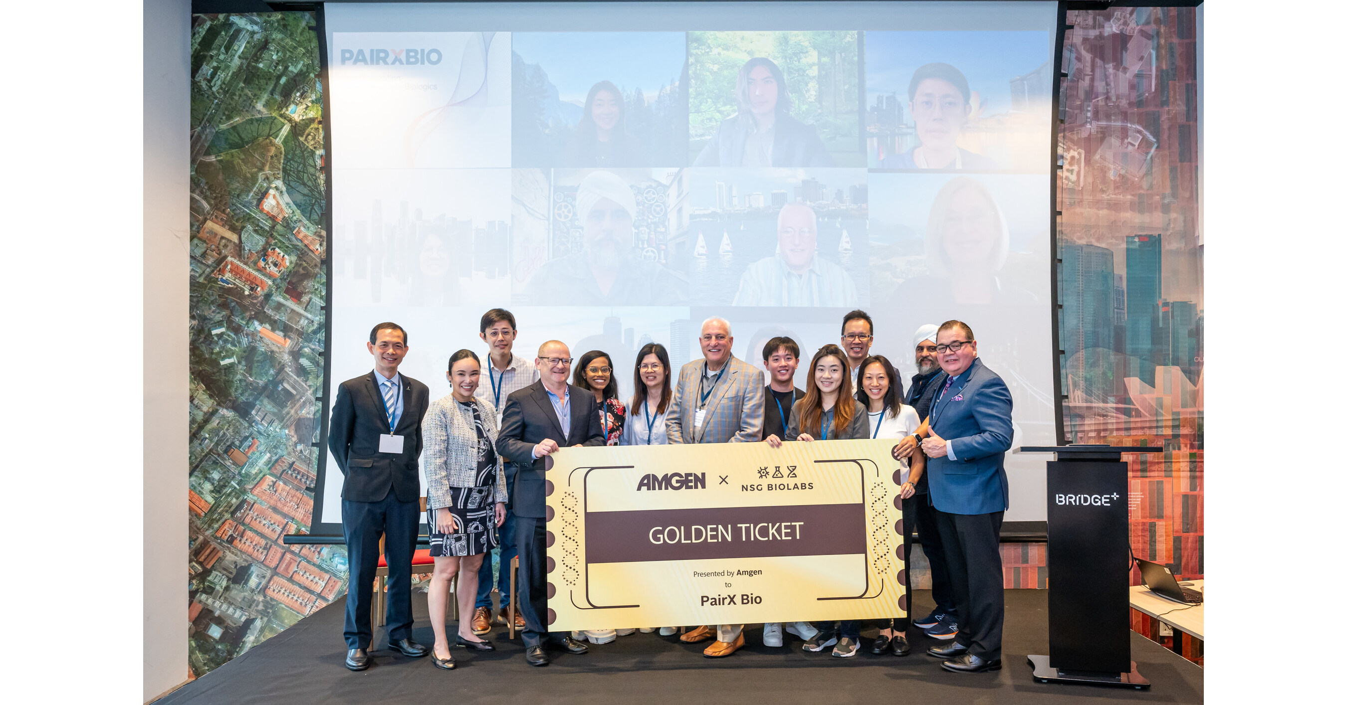 PairX Bio Clinches Coveted Amgen Golden Ticket Award, as NSG BioLabs ...