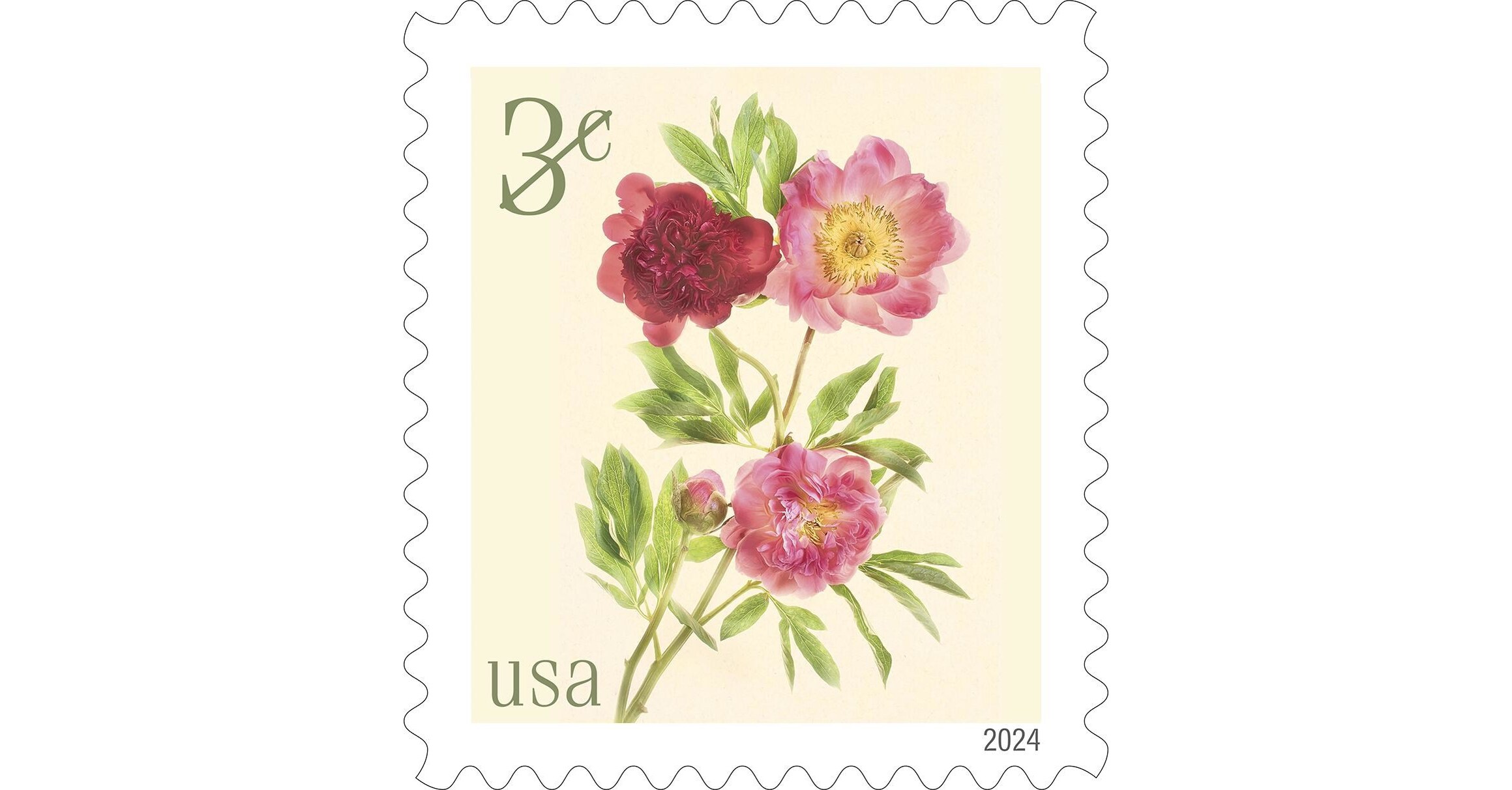 USPS Unveils Graceful Low-Denomination Flower Stamps