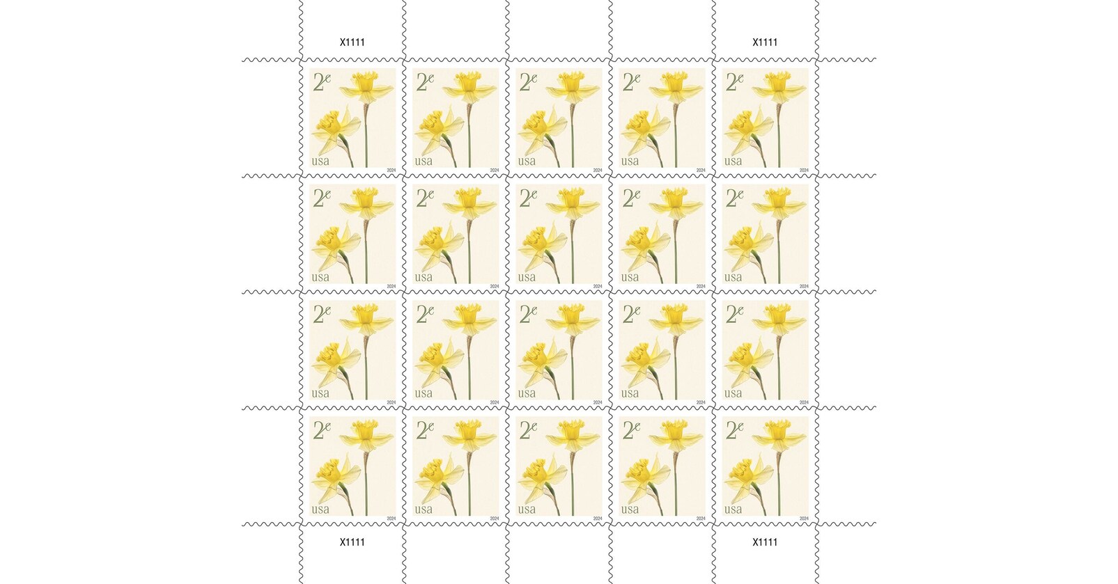 USPS Unveils Graceful Low-Denomination Flower Stamps