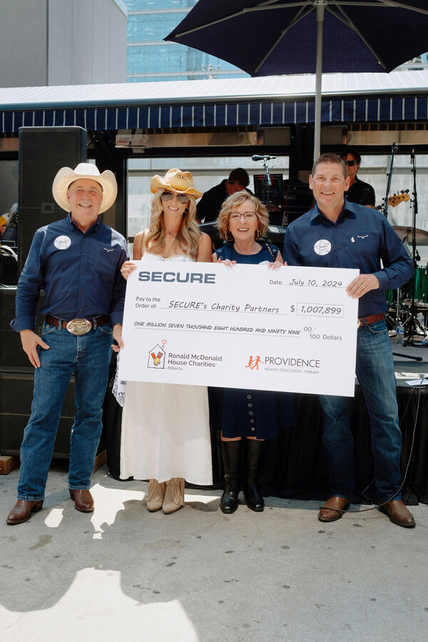 SECURE 2024 STAMPEDE CHARITY PARTY RAISES RECORD-BREAKING $1 MILLION