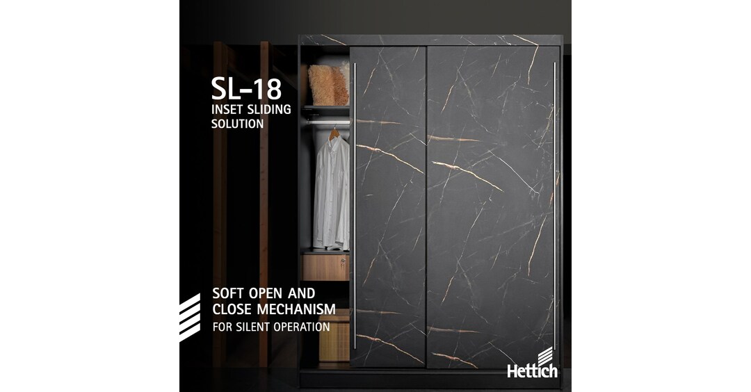 Hettich Introduces SlideLine 18: Effortless Elegance in Sliding Door ...