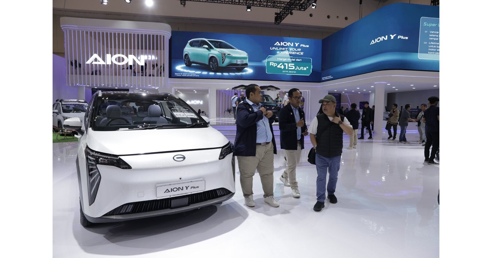 AION Indonesia Unveils HYPTEC HT and AION ES at GIIAS 2024 with Lifetime Warranty