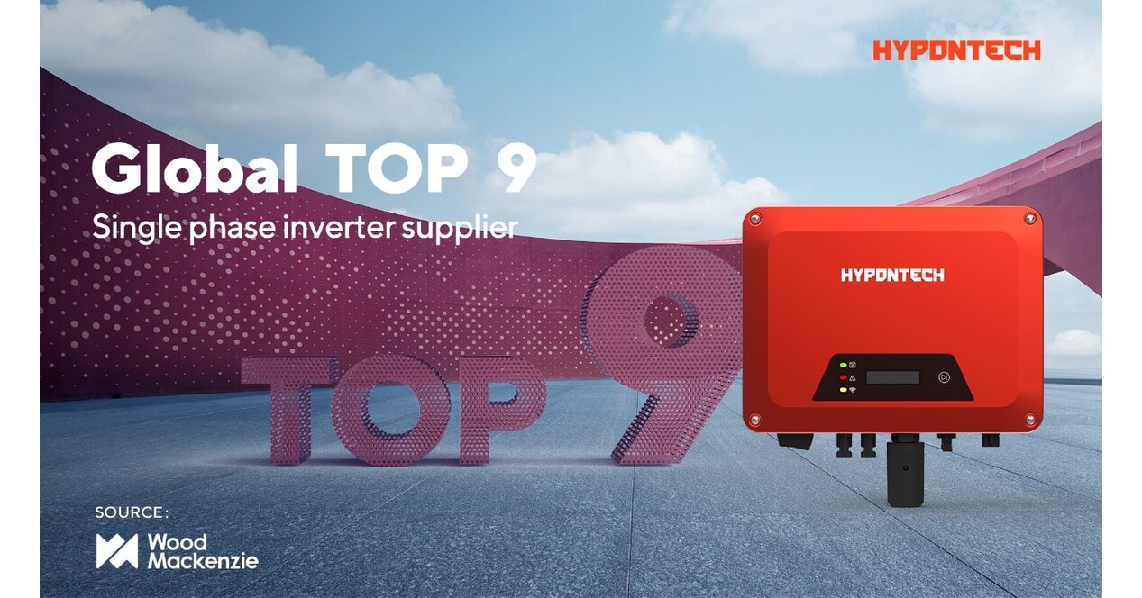 Hypontech Listed Among Global Top 9 Single-Phase Inverter Suppliers by ...