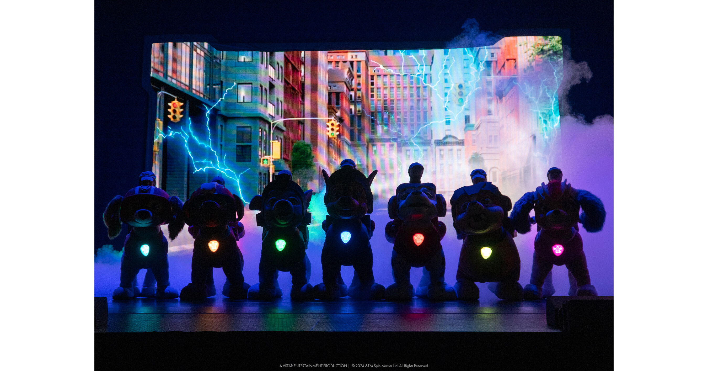 THE PAW PATROL® UNLEASH THEIR SUPERPOWERS IN NICKELODEON AND VSTAR ...