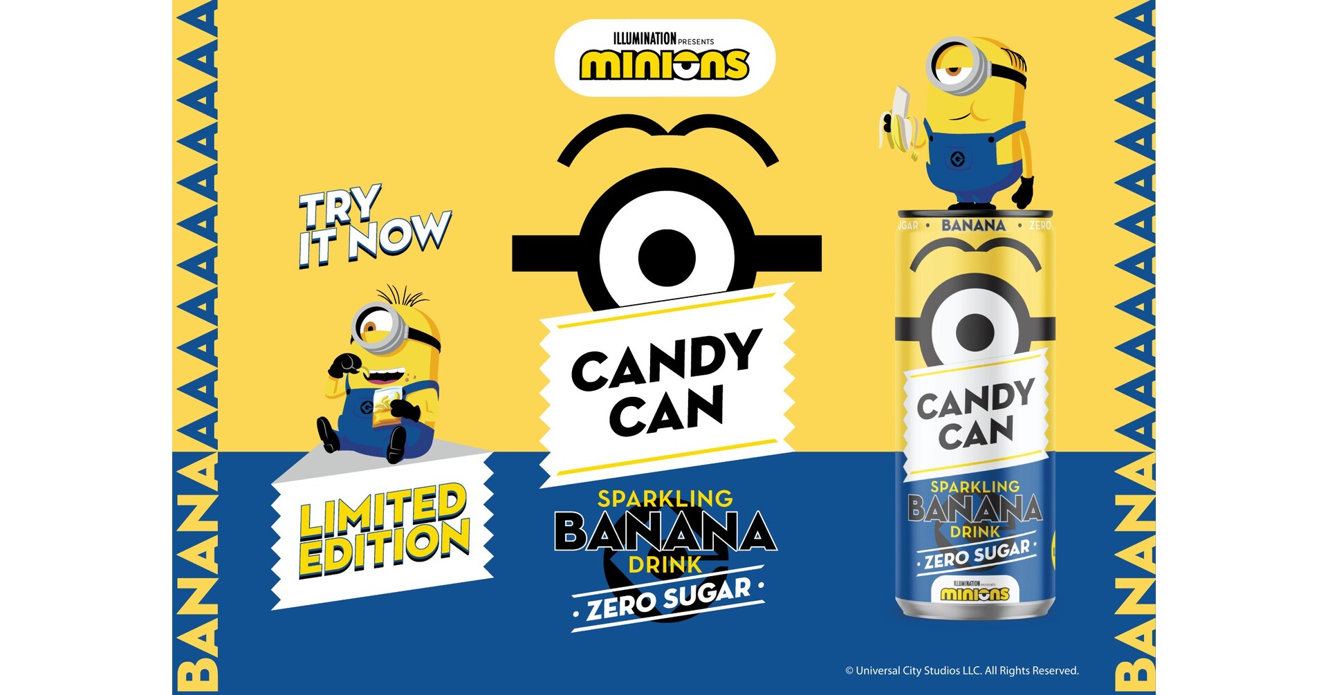 CANDY CAN PARTNERS DEBUTS SPECIAL LIMITED-EDITION FLAVOUR - BANANA ...