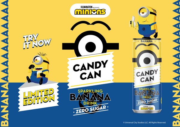 CANDY CAN PARTNERS DEBUTS SPECIAL LIMITED-EDITION FLAVOUR - BANANA ...