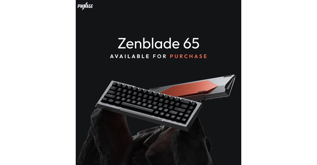 Pwnage Unveils the Exclusive ZenBlade 65: A New Standard in Luxury Gaming