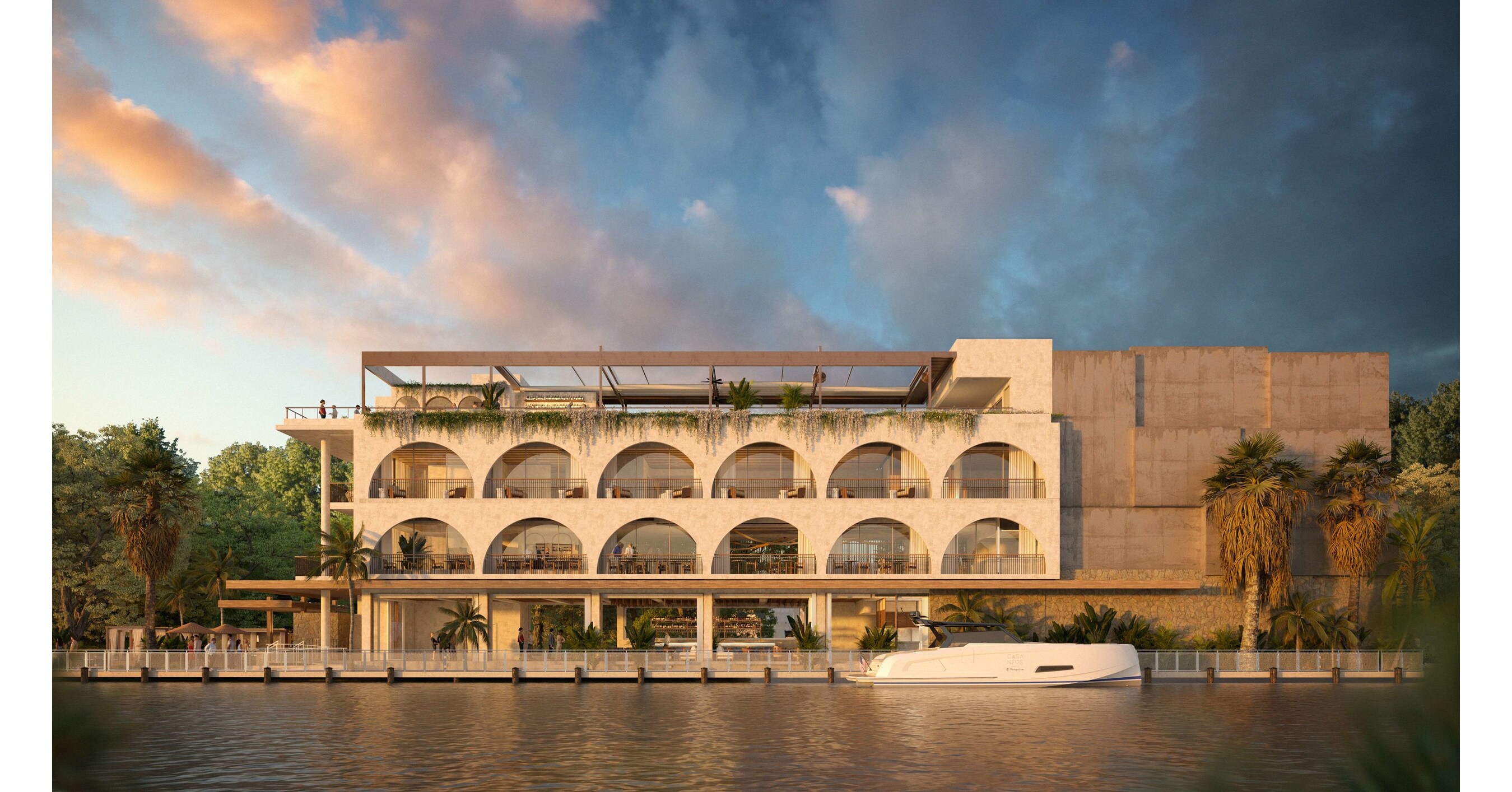 CASA NEOS BY RIVIERA DINING GROUP DEBUTS ON THE MIAMI RIVER INTRODUCING ...