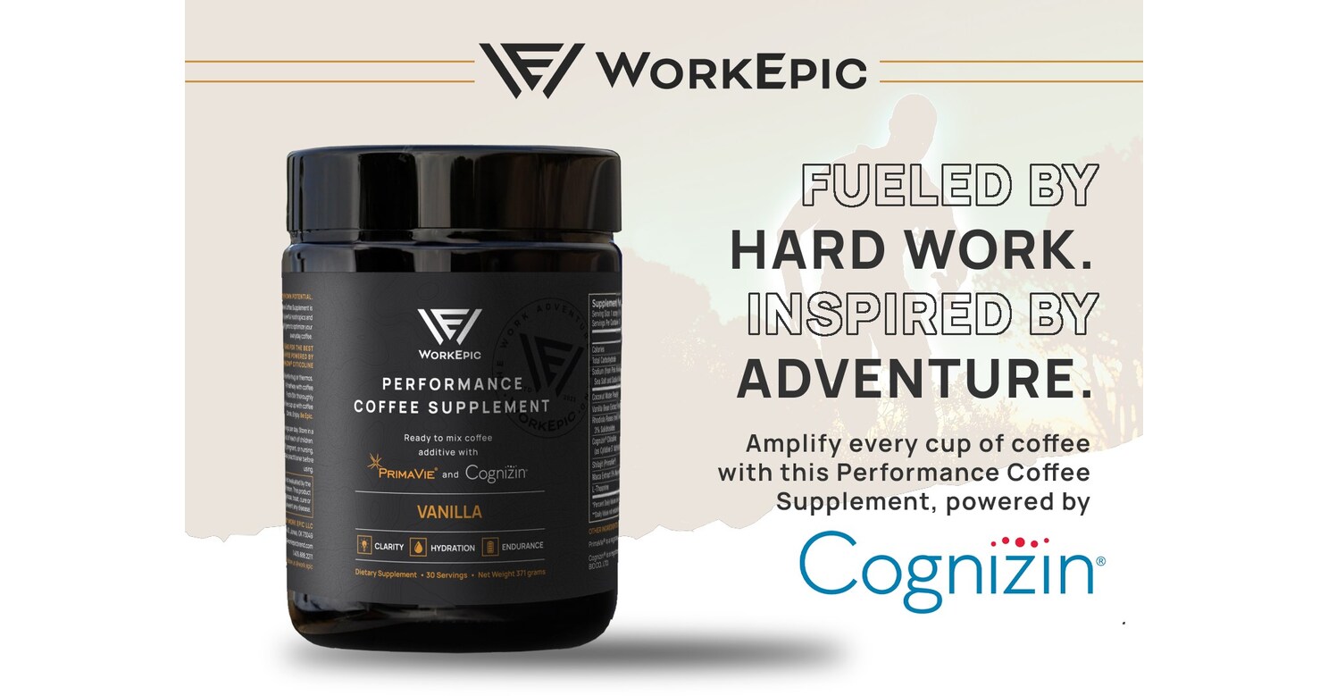 Work Epic Launches Premiere Innovation: Performance Coffee Supplement ...