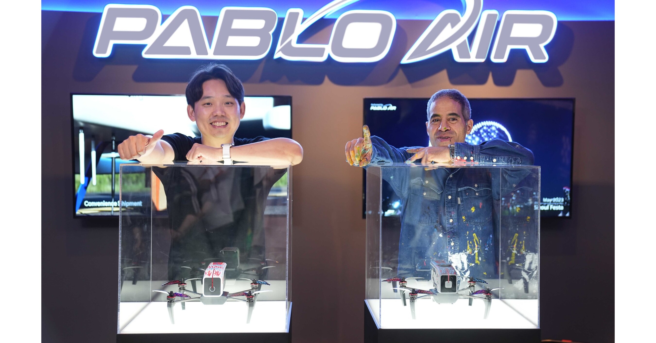 PABLO AIR Collaborates with Renowned Graffiti Artist JonOne to Create ...