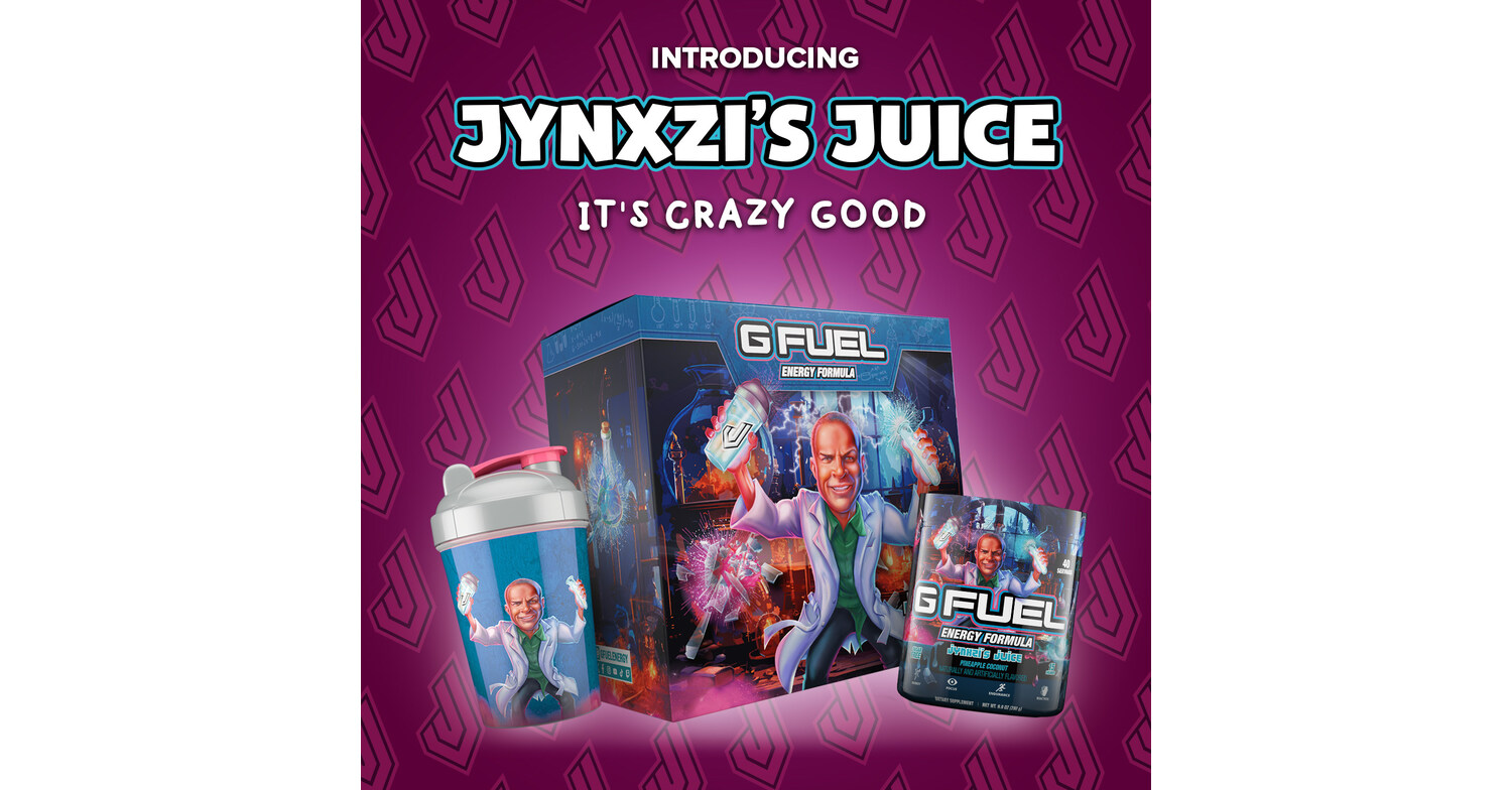 G FUEL and Jynxzi Step Into the Lab of Chaos with Jynxzi's Juice Energy ...