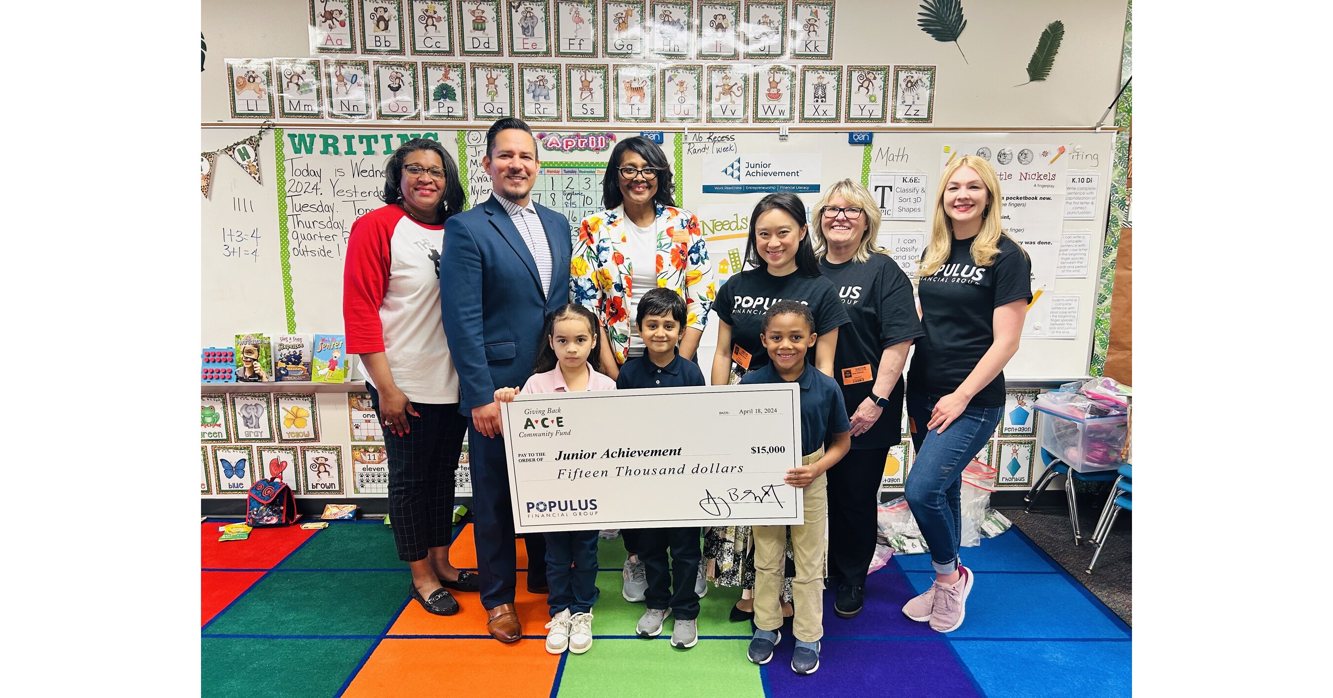 Populus Financial Group Partners with Junior Achievement to Teach ...