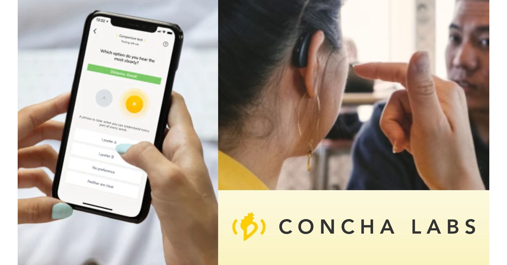 Concha Labs™ launches FDA-cleared OTC Concha Sol™ Hearing Aids