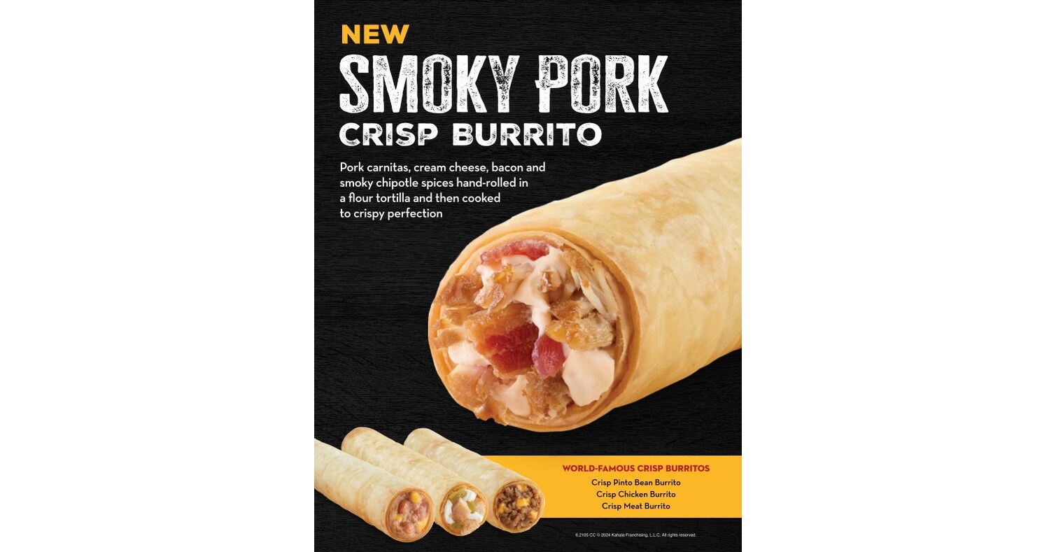 TacoTime® Launches the NEW Smoky Pork Crisp Burrito in Latest Promotion