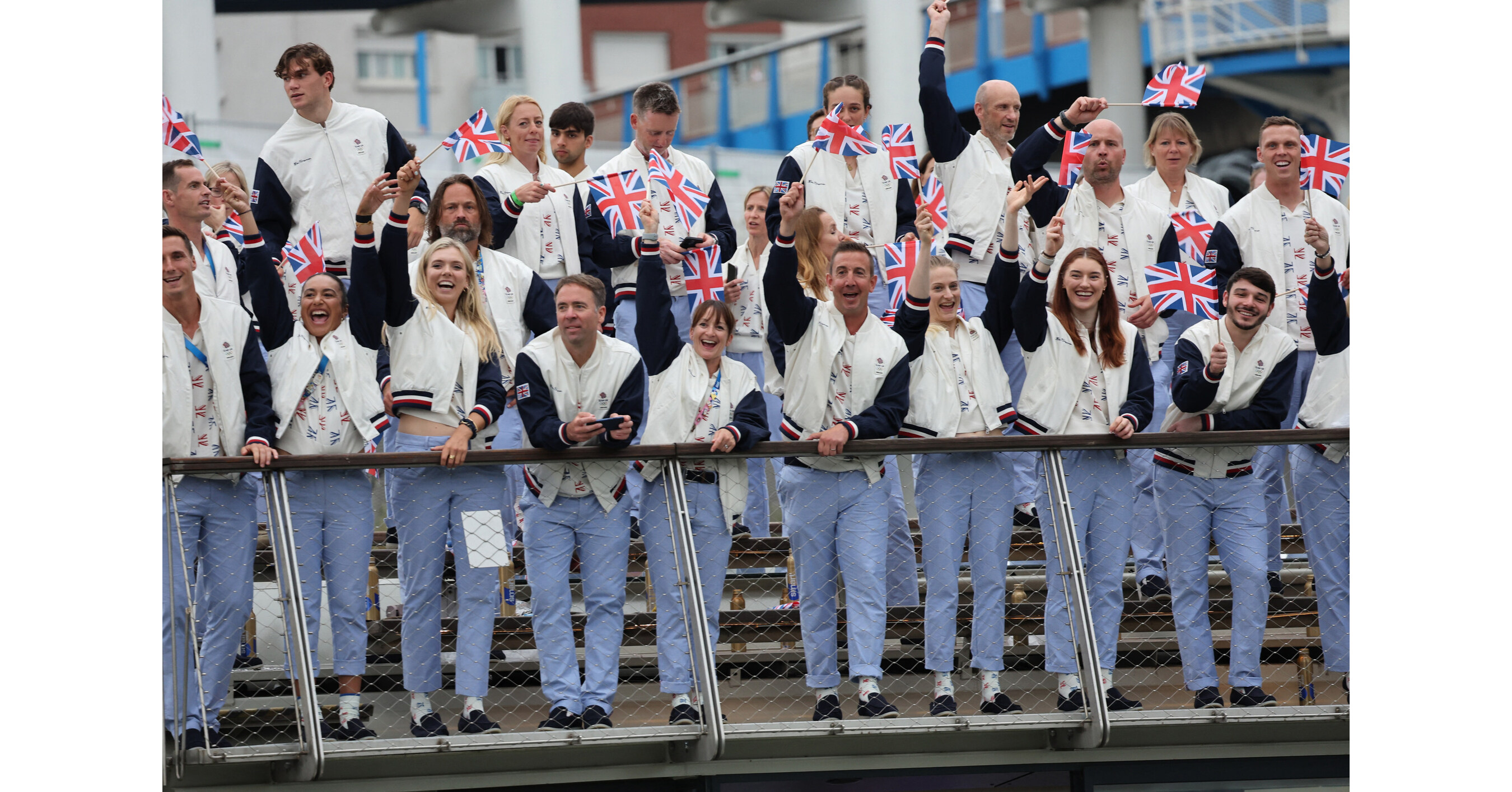 Team GB Shines in Ben Sherman Attire at the Paris 2024 Opening Ceremony