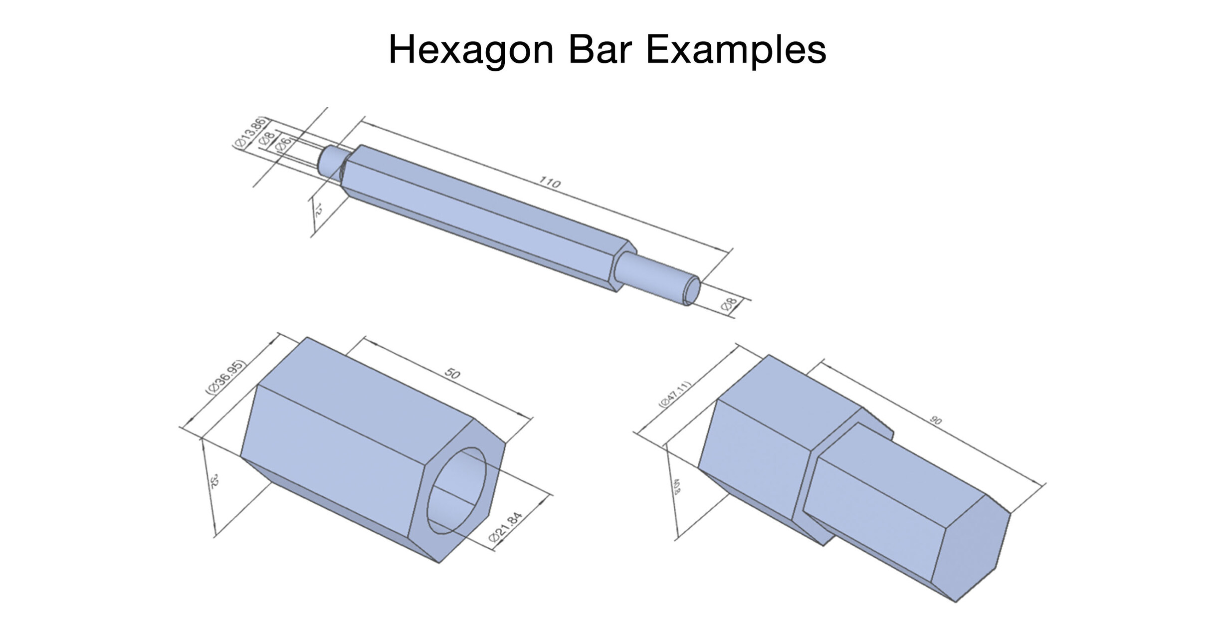 meviy Introduces New Hexagon Bar Shapes for CNC Turning