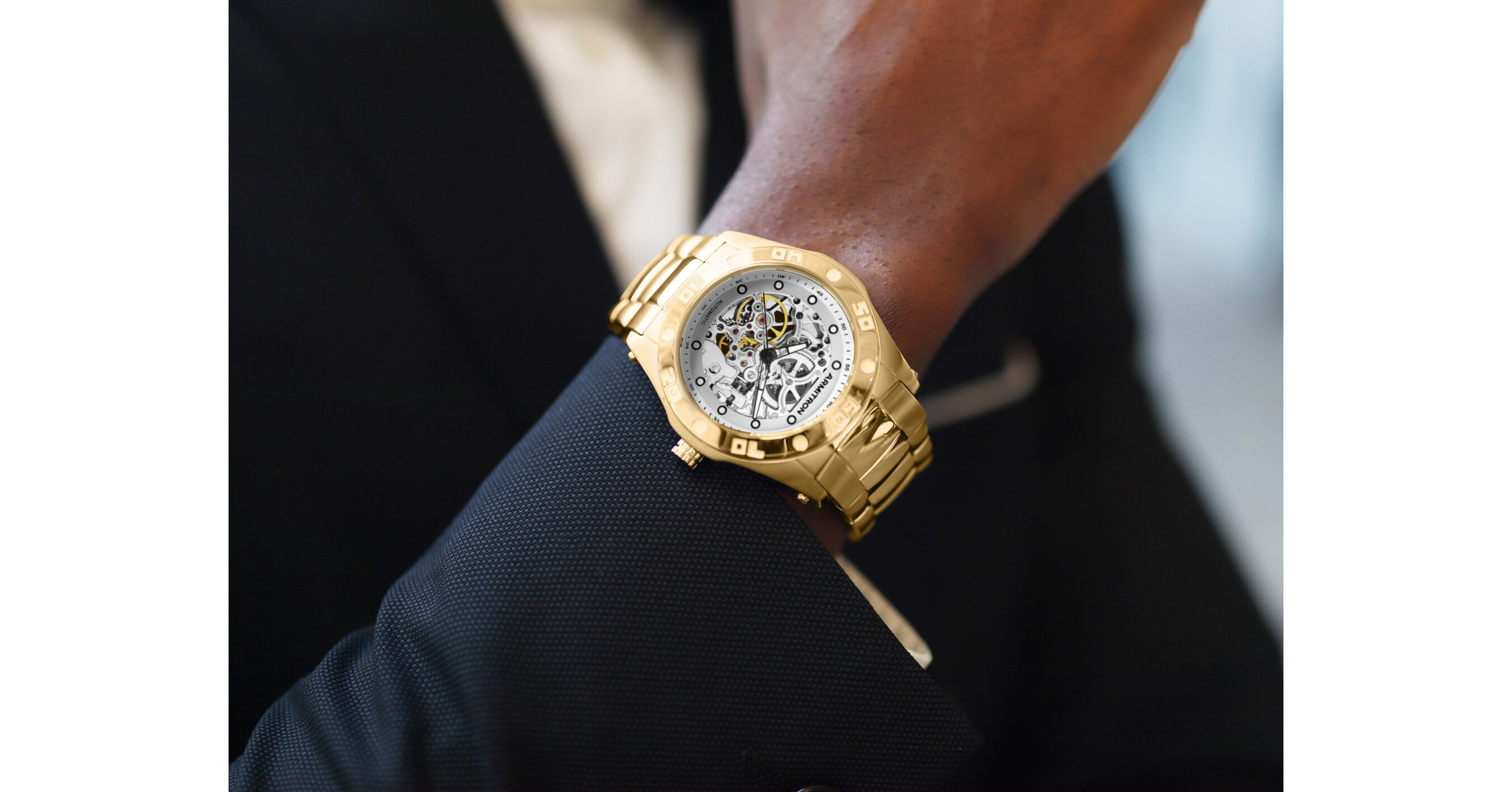 Armitron Launches Gold Skeleton Watch, The Latest Addition to Their ...